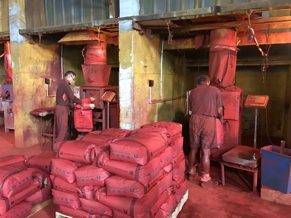 Iron Oxide Pigment Red C.i. Pr 101 77491 For Color Asphalt And Master ...