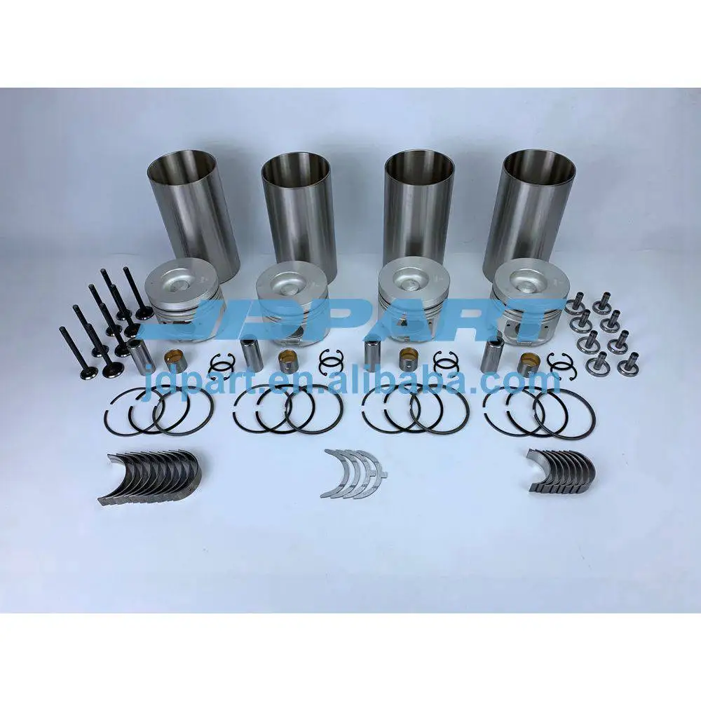 4hf1 Liner Kit With Piston Rings Engine Valve Bearings For Isuzu - Buy ...