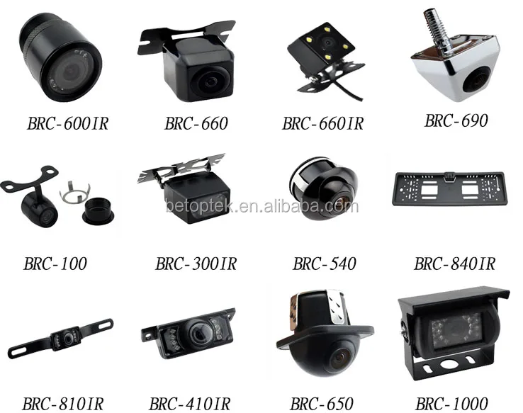 Universal Waterproof Windscreen Wiper Reverse Camera with Night Vision ...