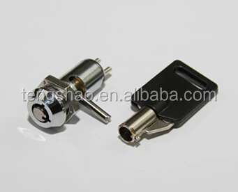 Pin Mechanism Tubular Key Small Cam Lock Electric Key Switch Locks ...
