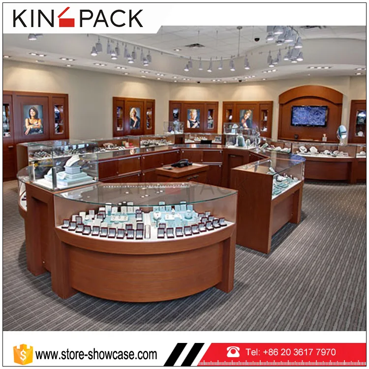 High End Mdf Wood Jewelry Display Showcases For Sale - Buy Jewelry ...
