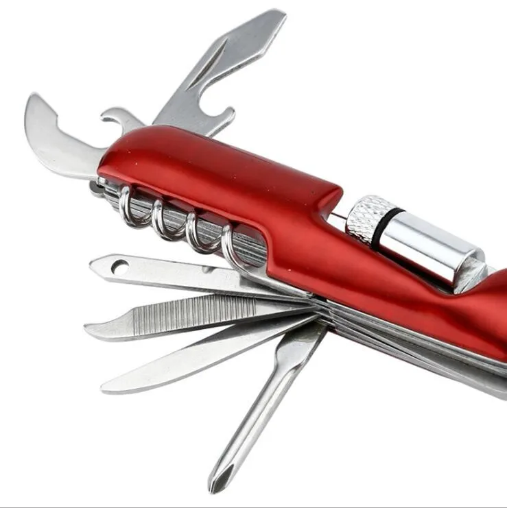 Factory Multi-function Knife With Led Light Gift Led Light Folding ...