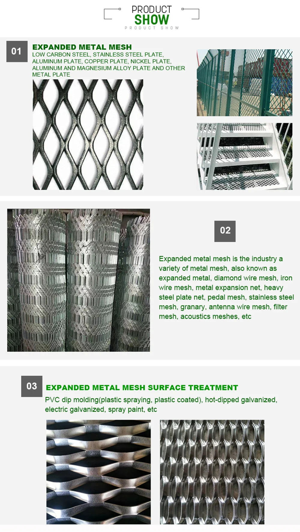 Cheap Price 3' 4' 5' 6' Galvanized Gi Steel Decorative Expanded Metal ...