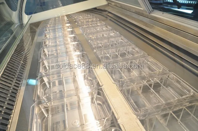 HAIYAO PC Trays for Display Popsicle Pans - Transparent Acrylic