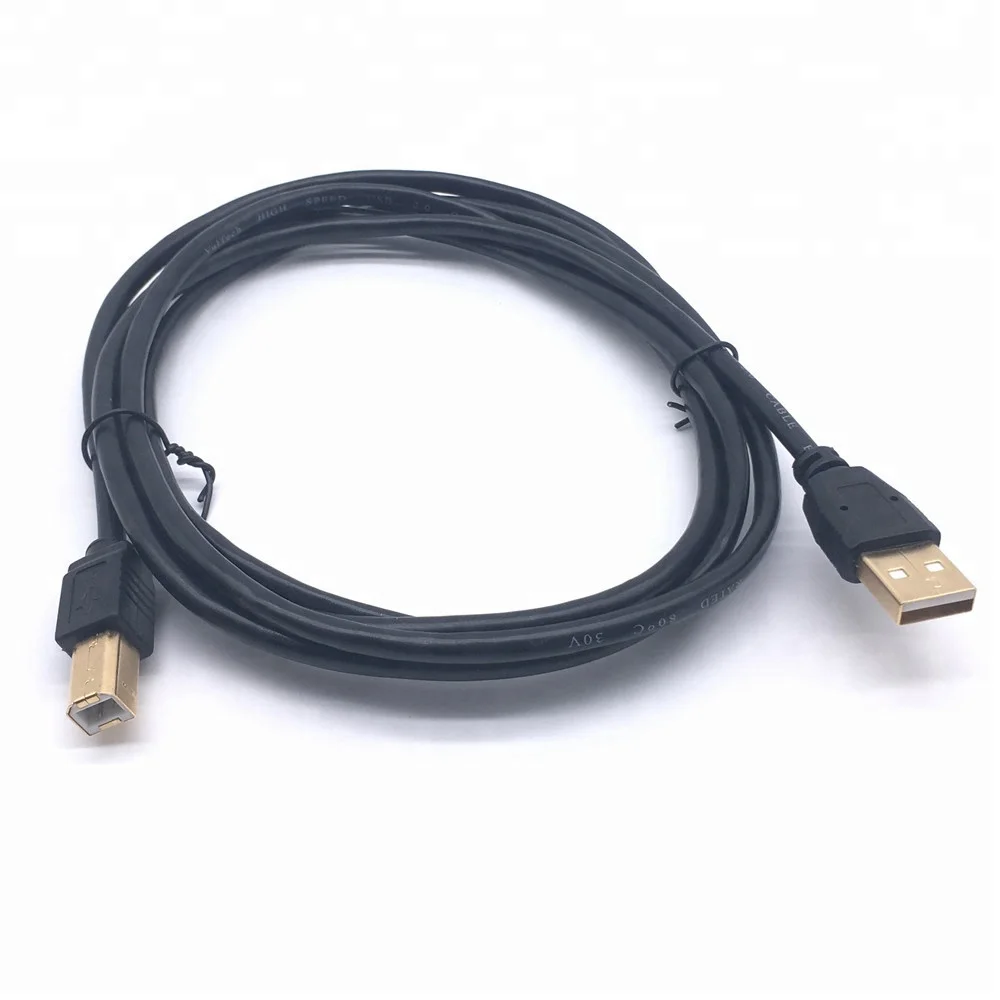 1m 2m 3m 5m 10m High Speed Gold Plated a Male to B Male 2.0 USB Printer ...