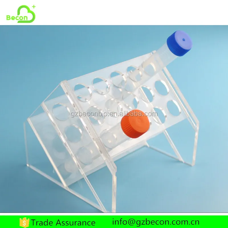 Wholesale Laboratory 15 Wells Acrylic Slant Centrifuge Tube Rack - Buy ...