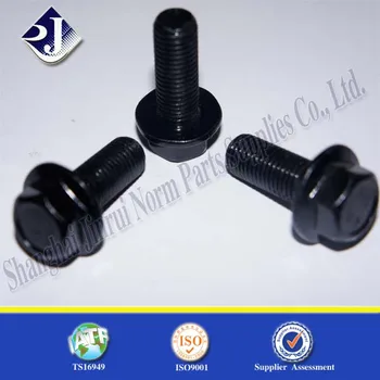 Carbon Steel Bolt M32 10.9 Grade 8.8 Half Full Thread Hex Flange Head ...