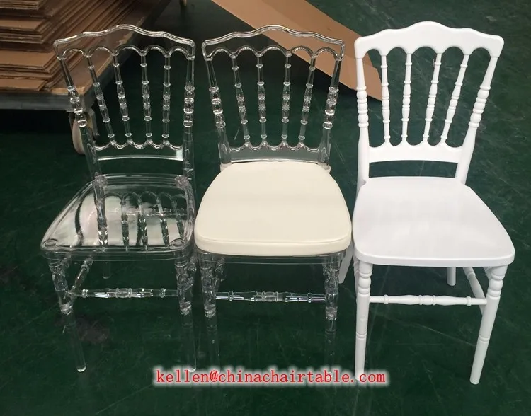 Modern Wooden And Resin Clear Napoleon Chiavari Tiffany Phoenix Ghost ...