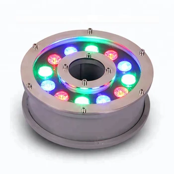 Stainless Steel Dc24v Dmx Rgb Ip68 Donut Ring Led Underwater Light ...