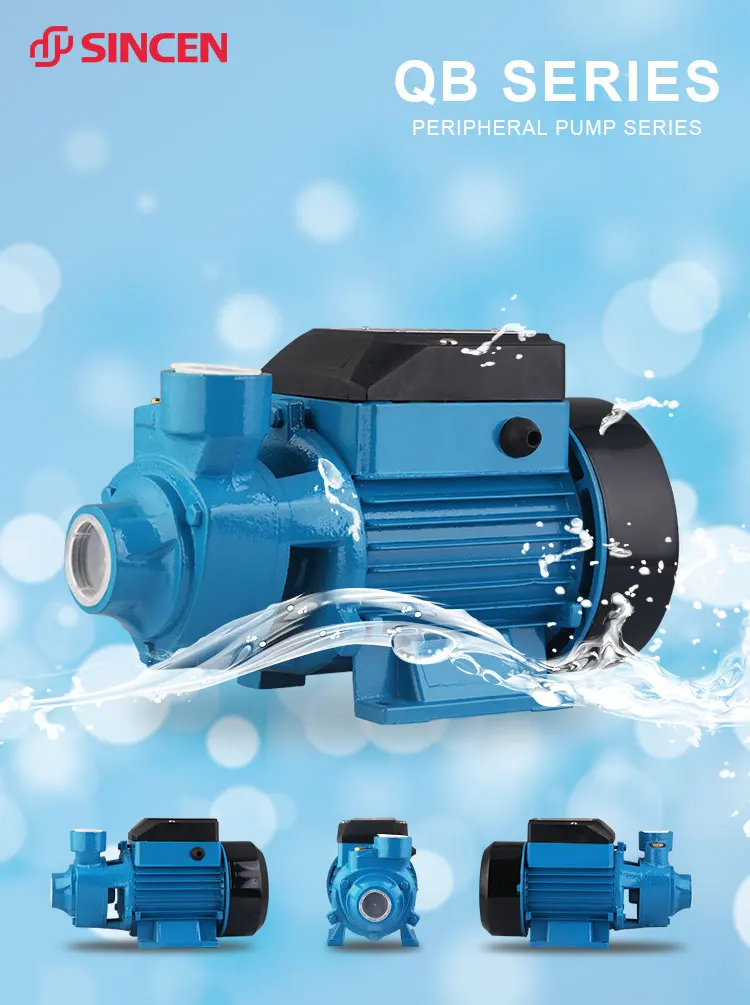 Water Pump Specifications Qb80 Qb70 Qb60 0.5hp Peripheral Water Pump ...