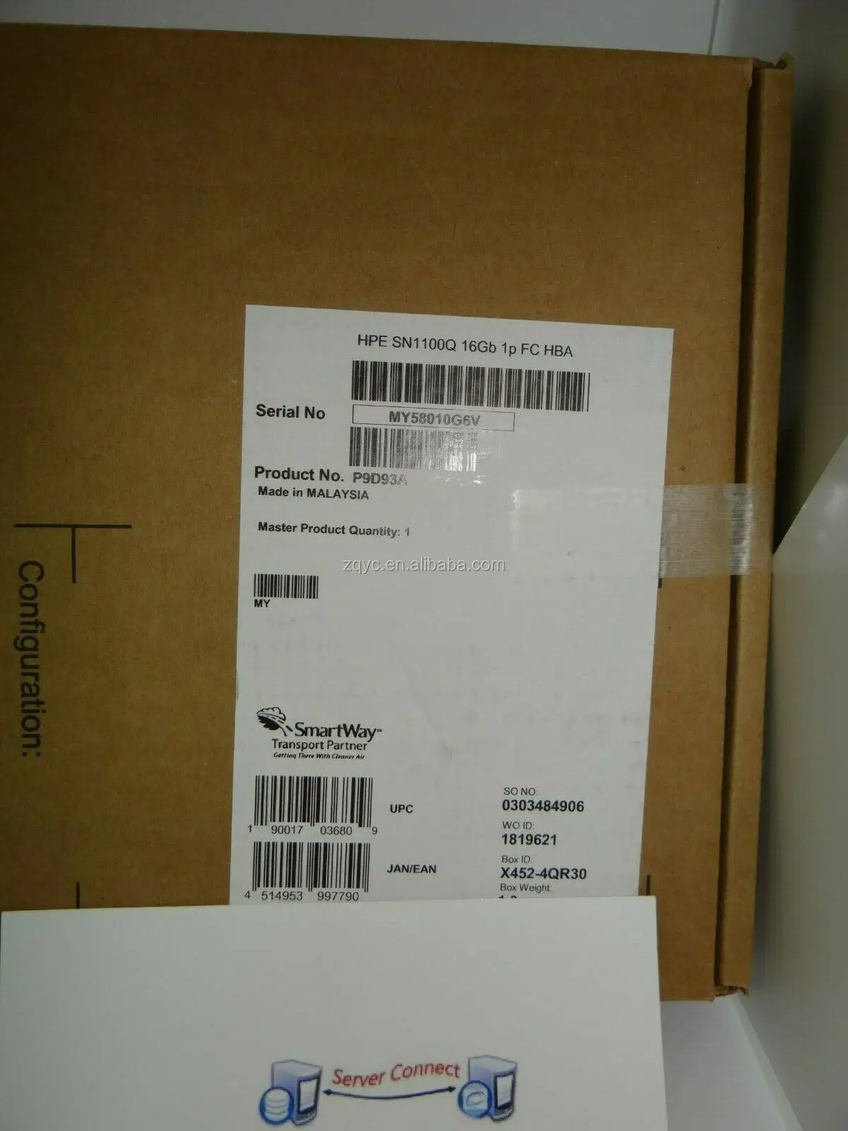 Hpe P9d93a 853010-001 Storefabric Sn1100q 16gb Single Port Fibre ...