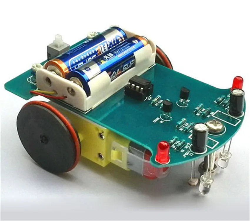 Buy Line Following Car - Robotic DIY Kit online in India, Fab.to.Lab