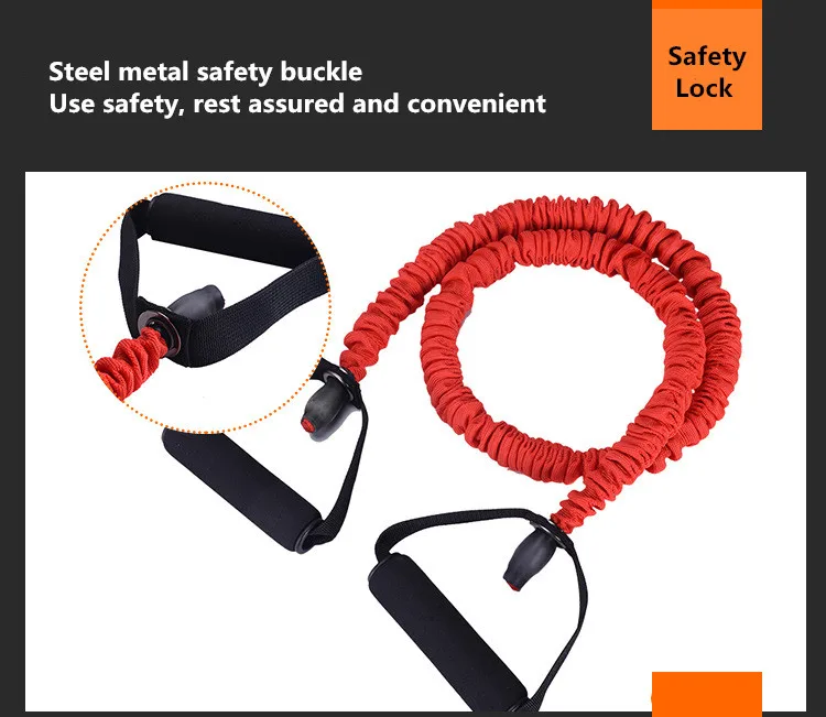 Fitness Resistance Bands Exercise Tubes Gym Elastic Training Resistance ...