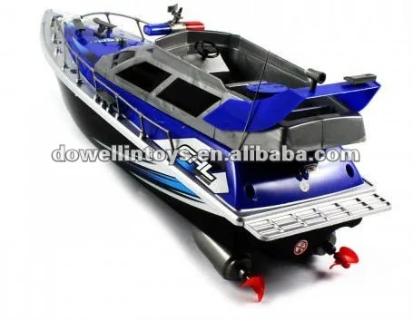 Hot!!!electric Full Function 4ch Police Patrol Cruiser Rtr Rc Boats ...