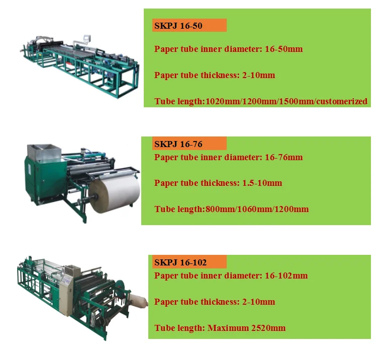 Max. 2500mm Length Parallel Paper Core Machine - Winder