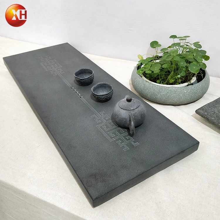 Granite Black Stone Carve Tea Tray - Buy Granite Stone Carve Tea Tray ...
