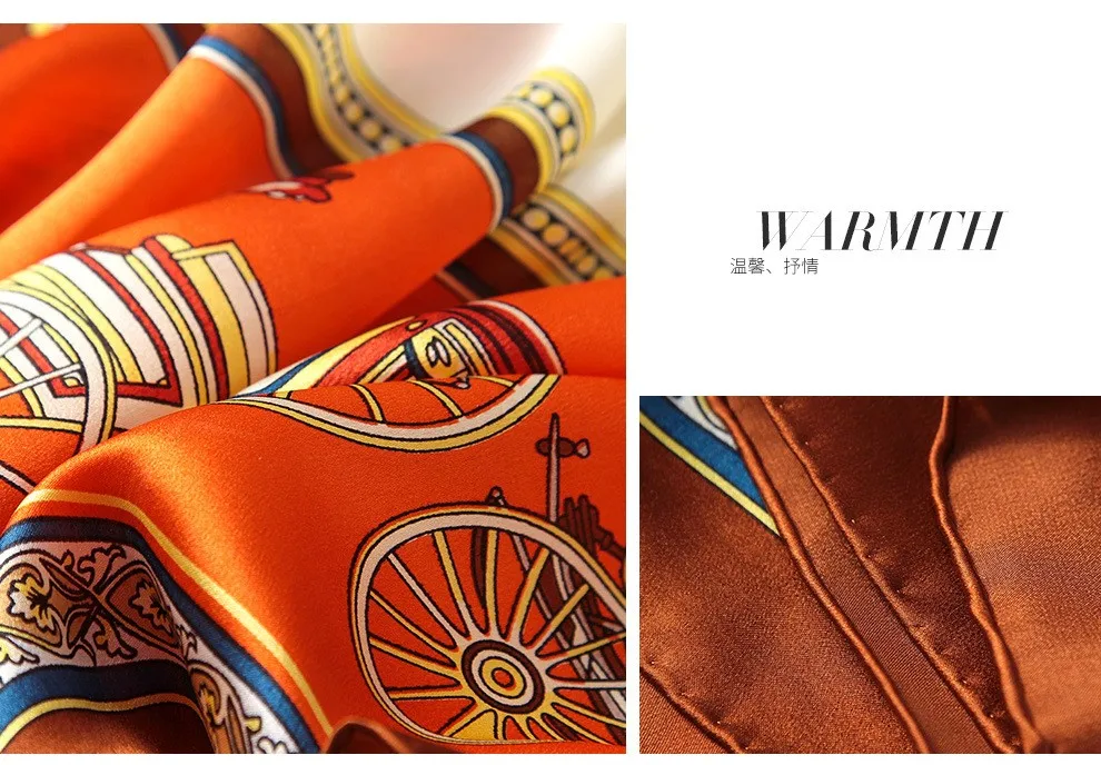 Excellent Silk Scarf Bound Jingpin Silk Scarf Made In France Scarf ...