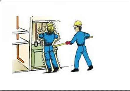 Body Rescue Hook Hot Stick With 6 Feet(ft) Length Fiberglass Frp Pole ...