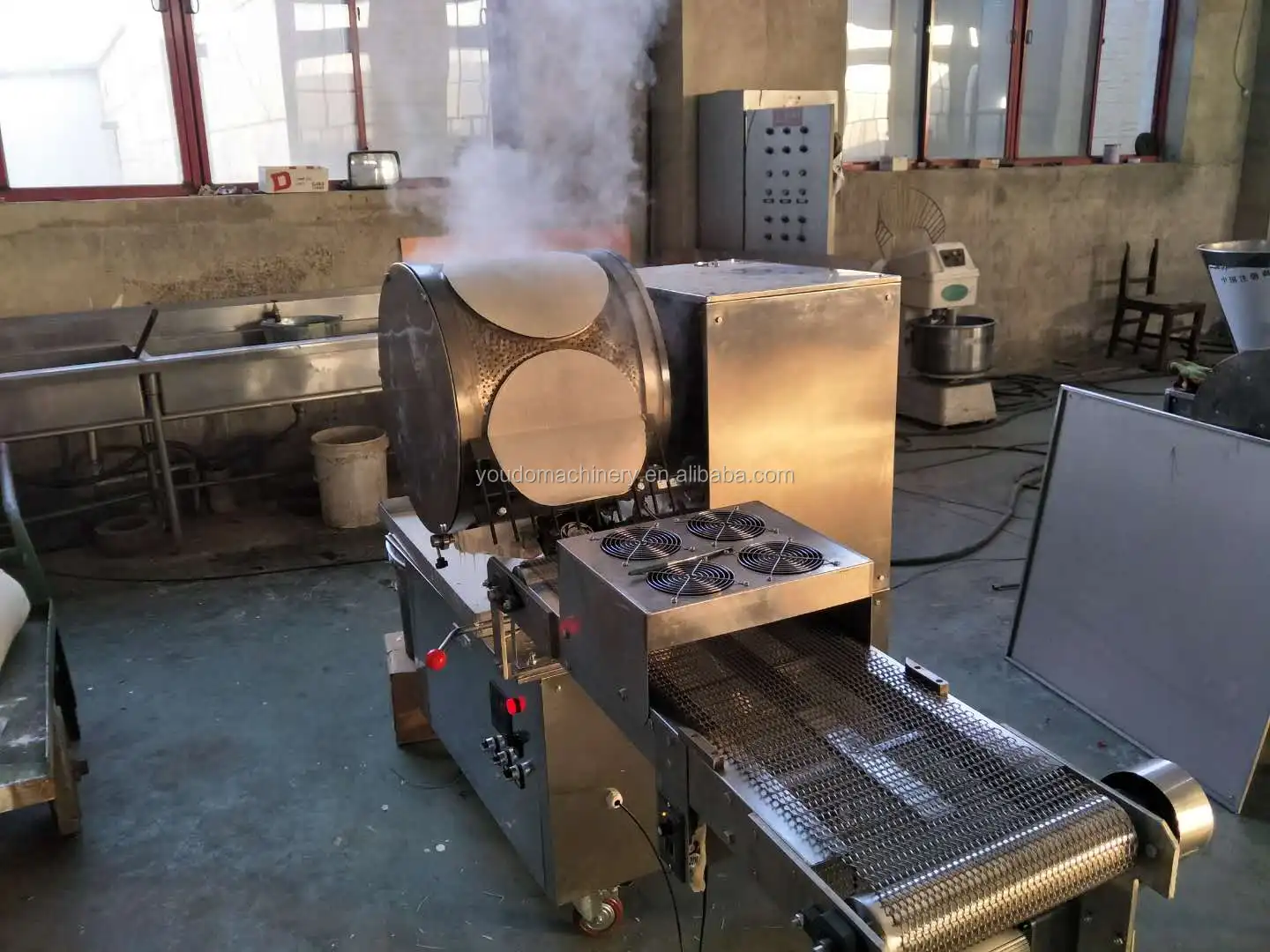 Automatic Spring Roll Lumpia Wrapper Machine Egg Roll Wrapper Machine ...