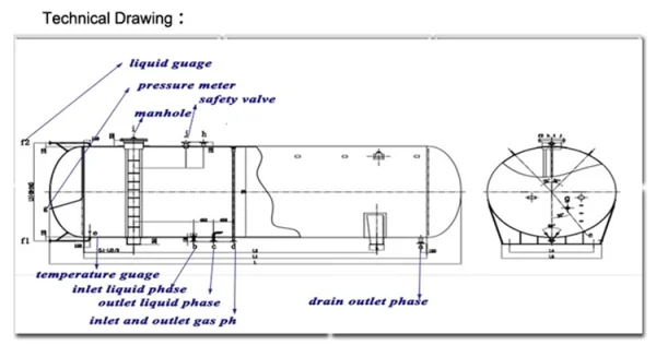 Cheap Price 20m3 Customized Pressure Vessel Methanol Storage Tank - Buy ...
