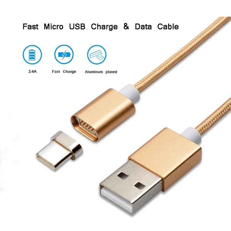 3 In 1 Magnetic Usb Cable Type C Android Ios All In One Usb Data Cable ...