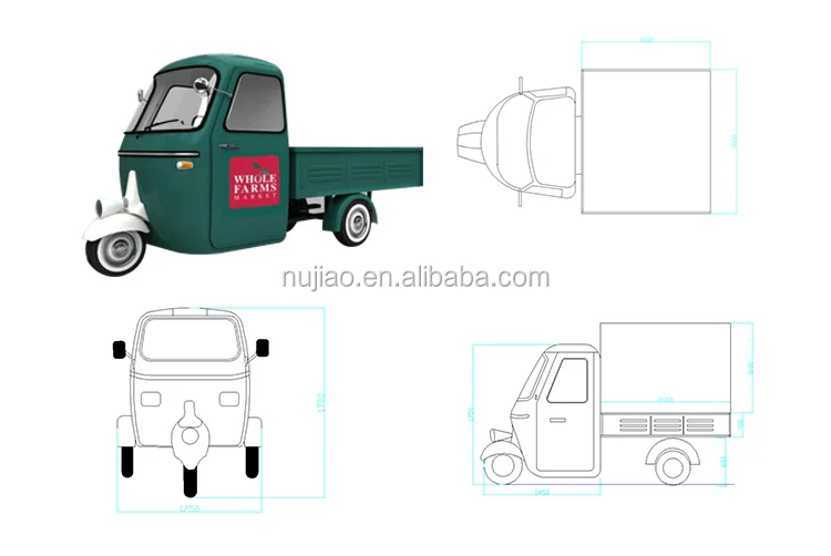 Coffee Cart Conversion Piaggio Ape,Piaggio Van Converted Into Food ...