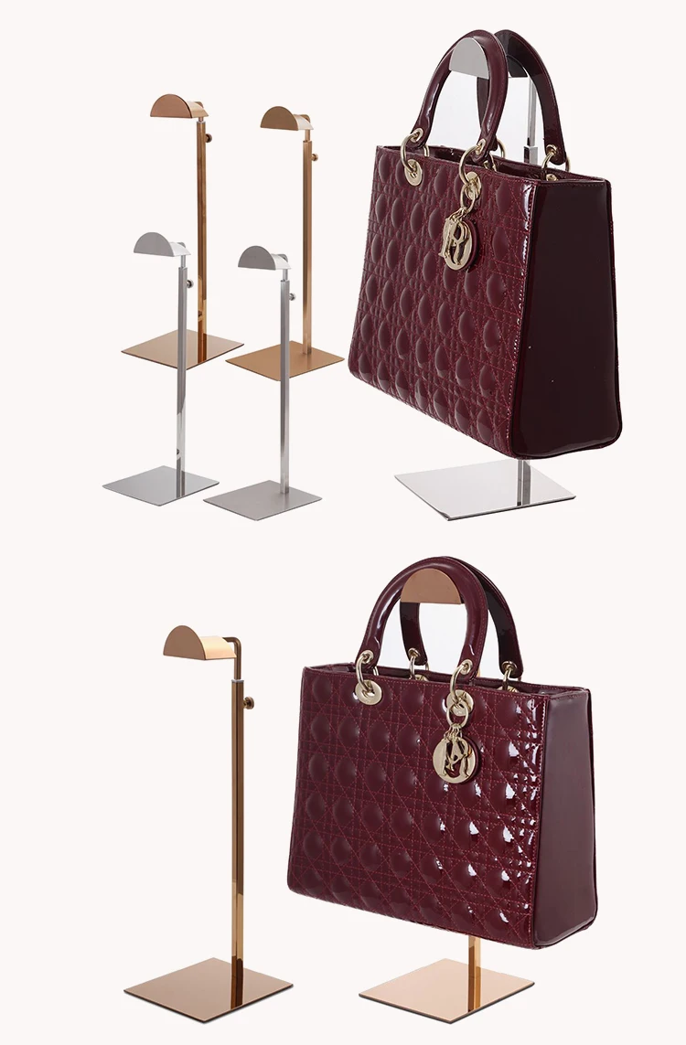 Handbag Holder - Stylish Metal Display Stand for Bags