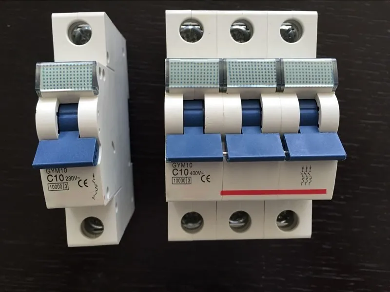 2 Phase Mcb 2a 6a To 63a Miniature Circuit Breaker Price List,Indicator ...