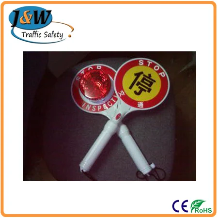 Hand-held Flashing Road Traffic Led Stop Signs For Safety Signal - Buy ...