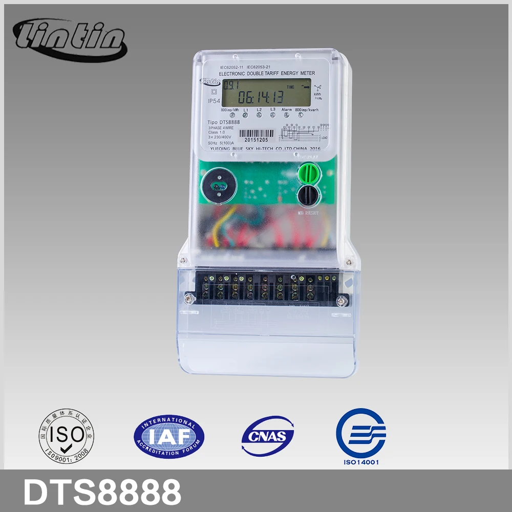 Three-phase Four-wire Digital Electronic Transparent Long Terminal ...