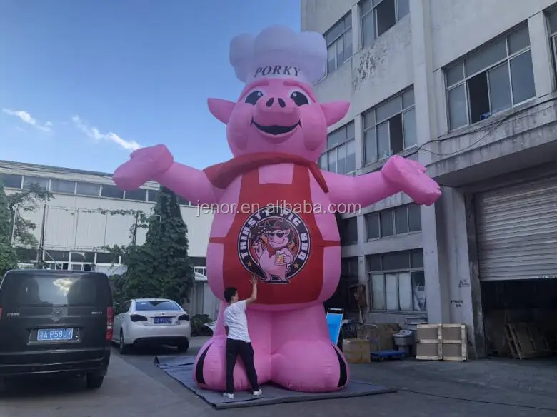 Giant Inflatable Cooking Chef Balloons for Restaurant Promotion