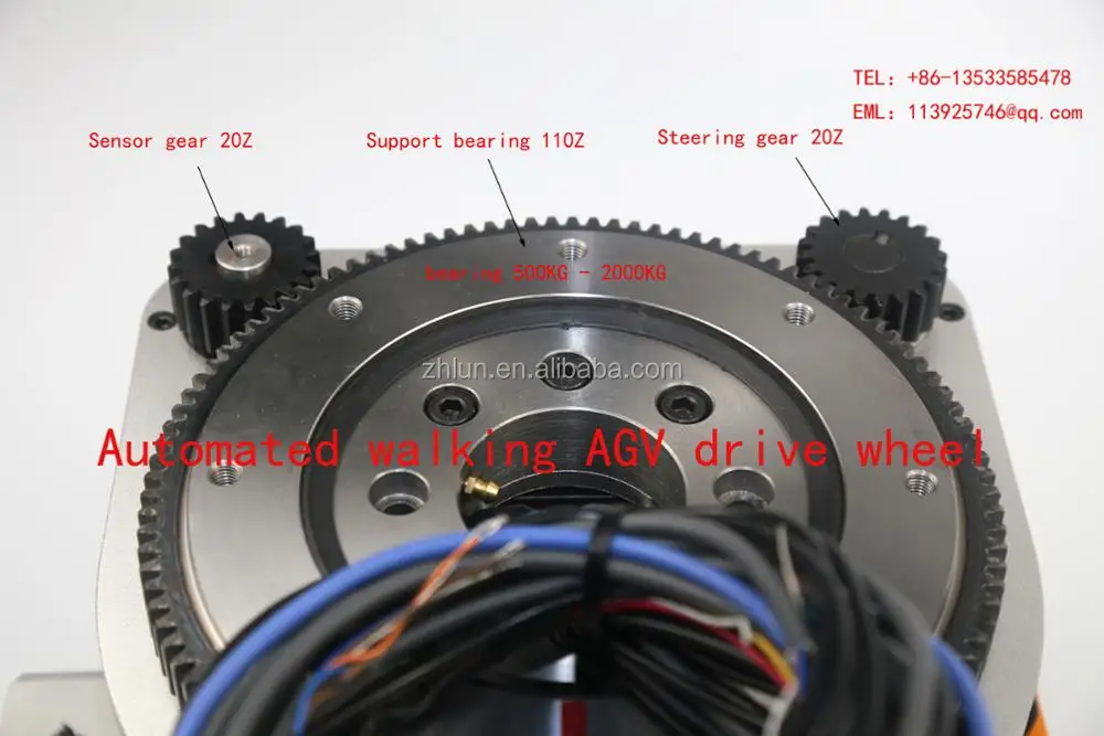 230mm Agv Steering Drive Wheel For Agv Logistics Cart Drive Wheels ...
