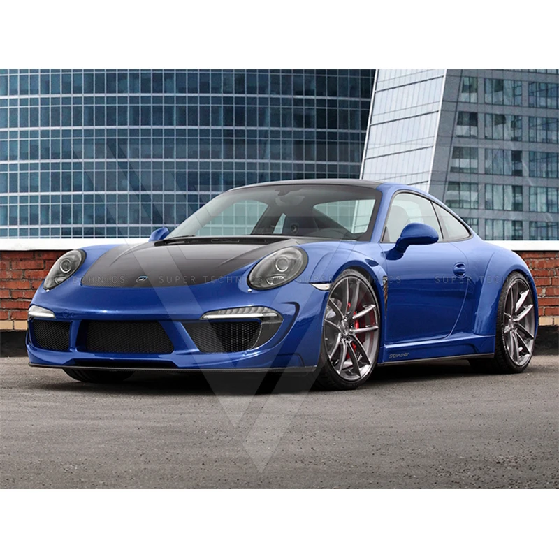 Topcar Style Glass Fiber Wide Body Kit For Porsche Carrera 911 991.1 ...
