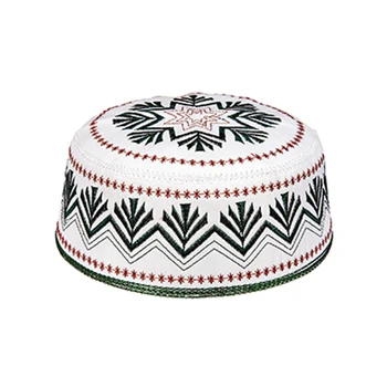 Kufi Hat Men Boy Islamic Topi Kofi Embroidery Muslim Cap - Buy Muslim ...
