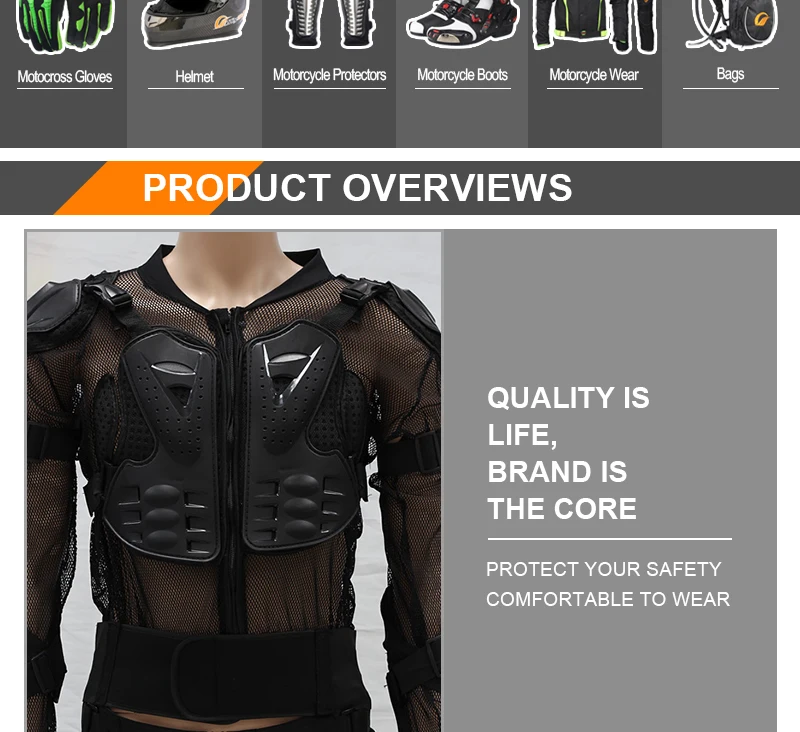 Motor Protector Armor And Protective Racing Body Protector Motorcycle ...