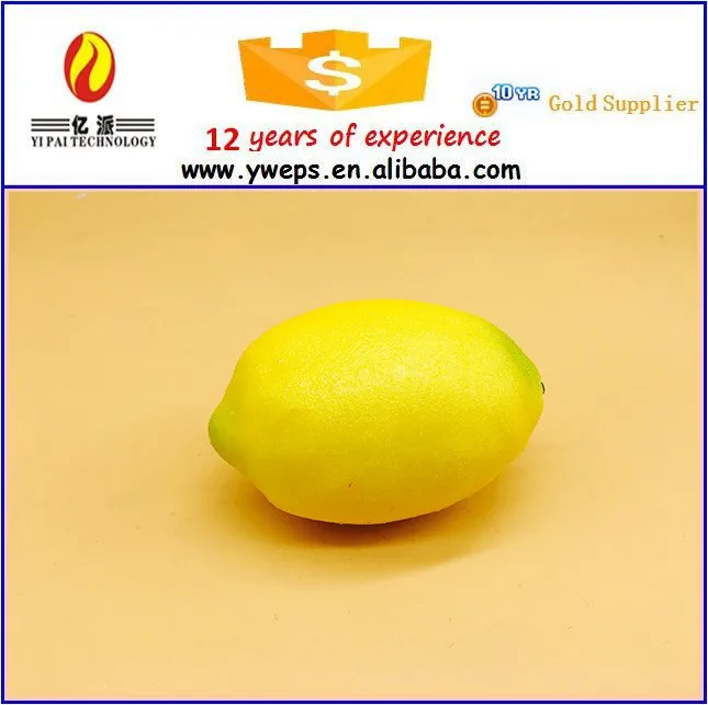 Yipai 50mm Mini Polystyrene Plastic Foam Artificial Fruit Lemon For ...