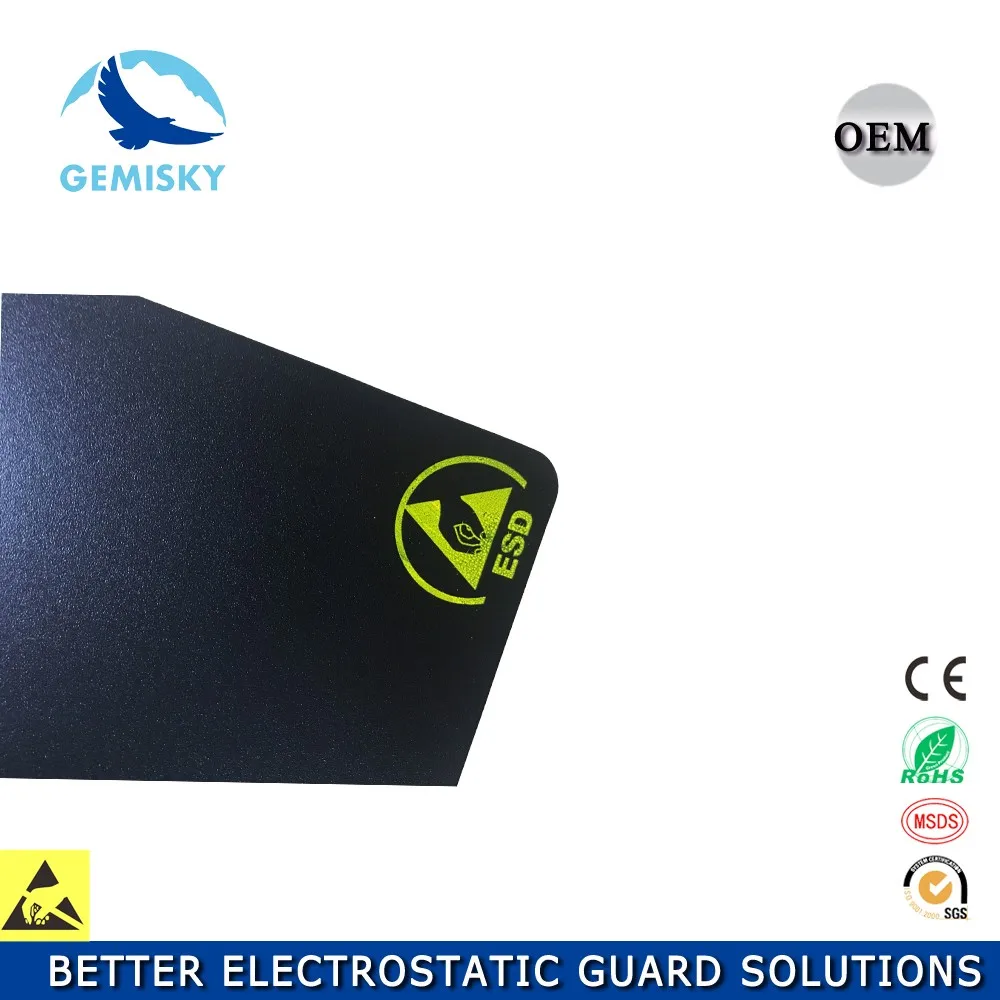 A4 Plastic Black ESD Clip Board Anti Static Document HolderAntistatic ...