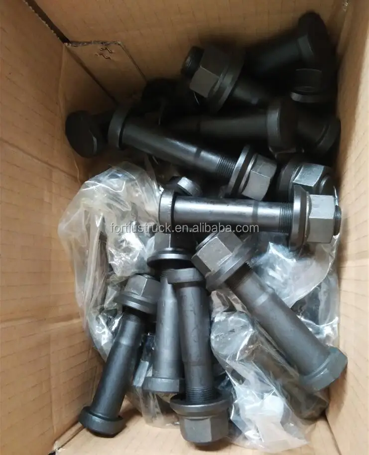 Howo A7 375hp Tractor Parts 199012340123 Rear Wheel Bolt - Buy Rear ...