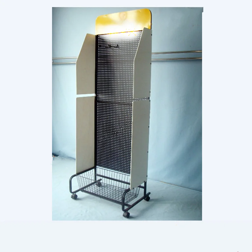 Accessory Toys Wire Shelf Peg Stand Floor Retail Shop Metal Peg Board ...