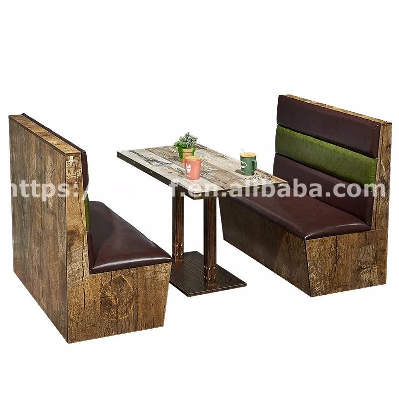 Used New Restaurant Booths Wholesale Cafe Furniture Leather Booth Sofa ...