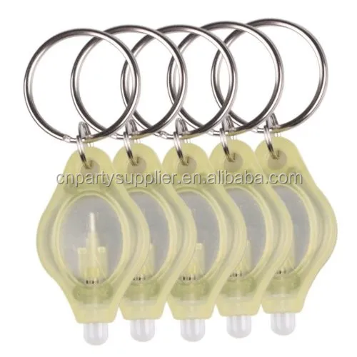 Mini Keychain Squeeze Light Micro Led Flashlight Torch Emergency Key ...