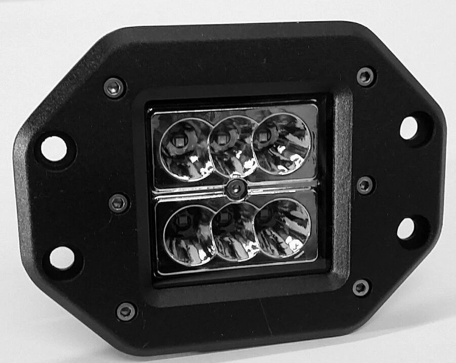 18w 24w Flush Mount Led Work Light 12v Spot Flood 24watt Cube Led Work ...