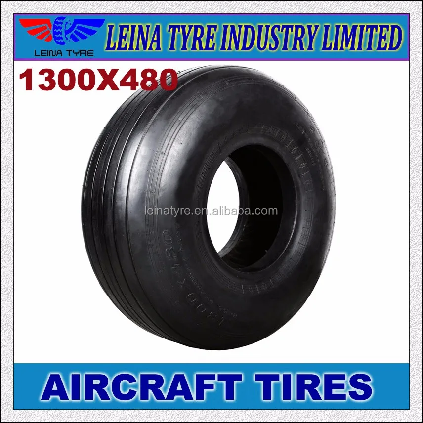 1800-25 Radial Aircraft Tires With Slick Pattern For Plane Oem