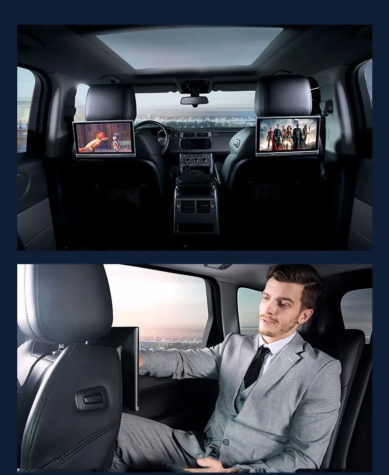 11.6 Inch Touch Screen Headrest Monitor Car Android Rear Seat ...
