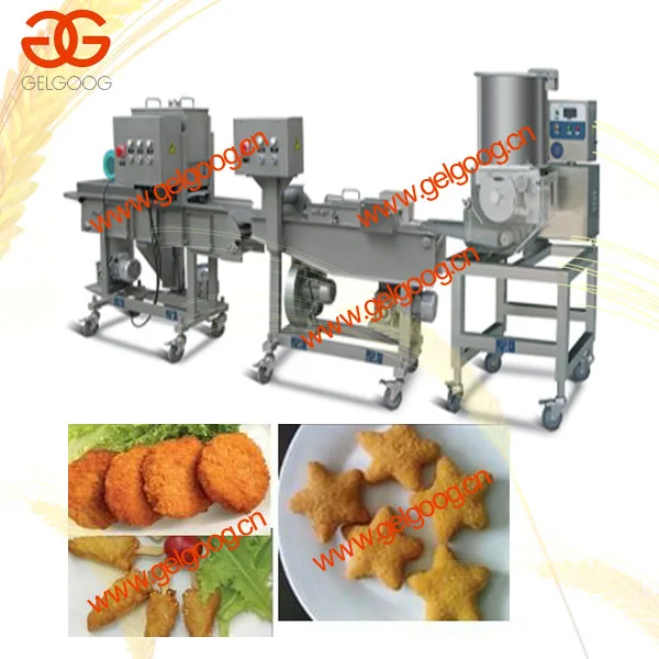 Chicken Nugget Production Line/ Chicken Nugget Making Line/ Chicken ...