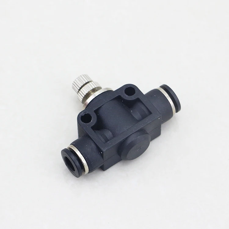 Pa Series Pneumatic One Touch Union Straight Air Flow Control Valve ...