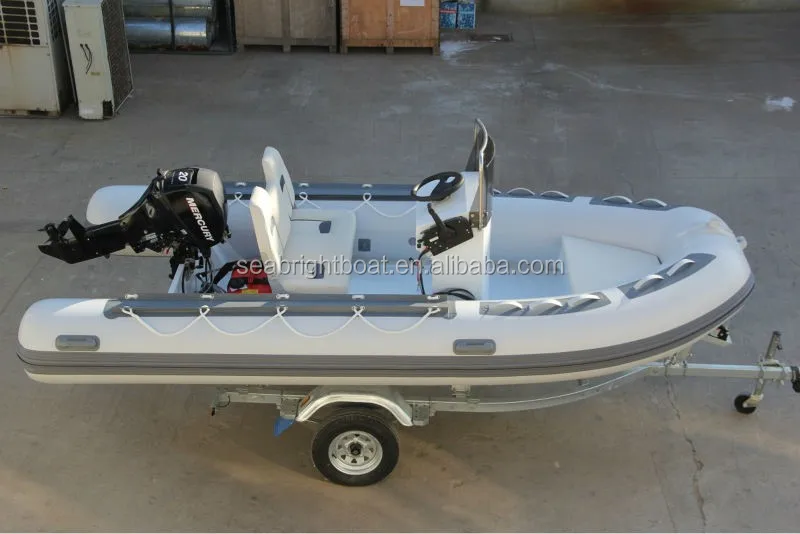 380cm 12ft Ce Approved Aluminum Hull Inflatable Customize Rib Boot ...