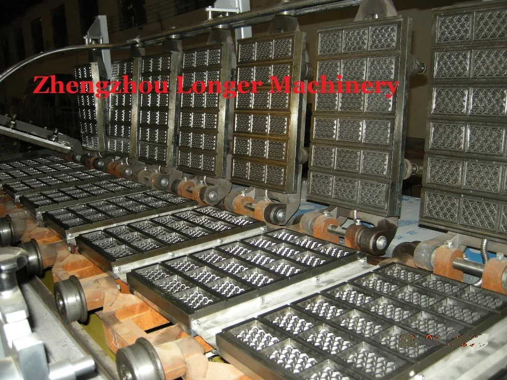 Waffle Making Machine|soft Waffle Production Line|gas Type Waffle ...