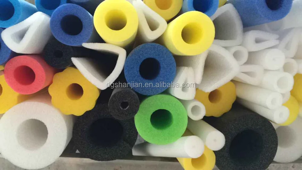 Customized Diameter Hollow Foam Tubes/round Foam Tube - Buy Hollow Foam ...