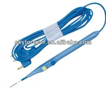 Hand Switching Pencil With Button Switch 3pin,Electrosurgical Esu ...